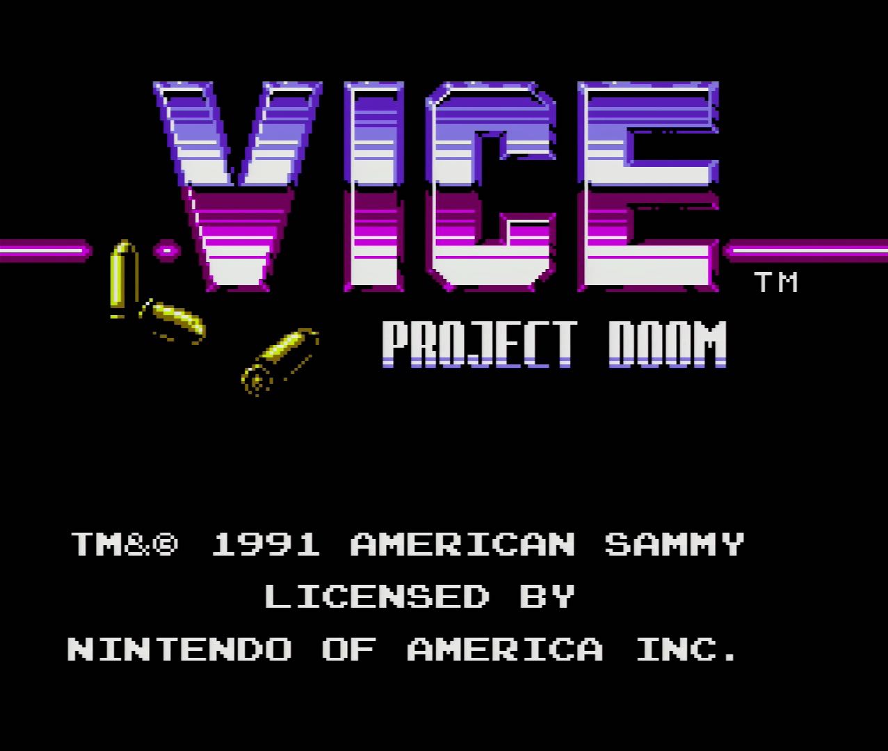 NES Review – Vice Project Doom – RetroGame Man