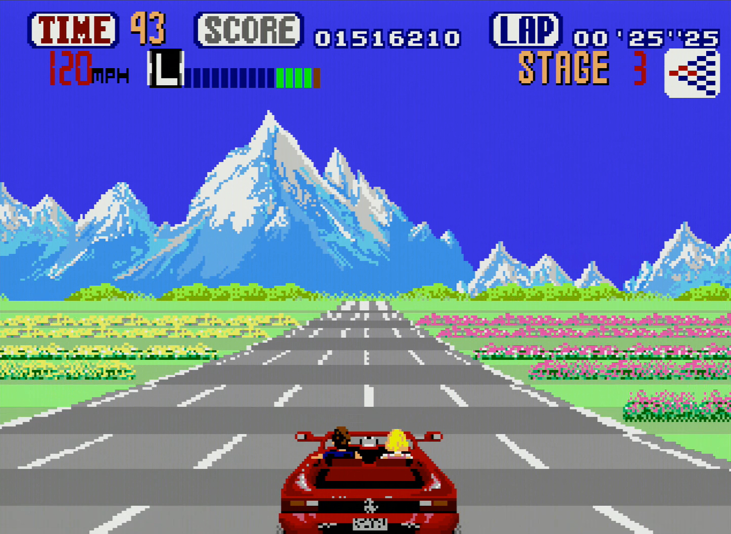 Genesis Review – Outrun – RetroGame Man