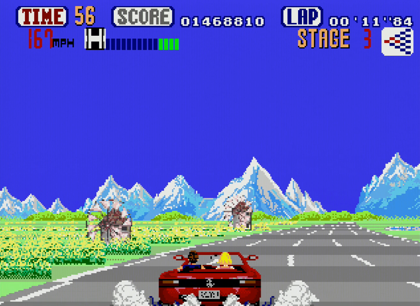 Genesis Review – Outrun – RetroGame Man
