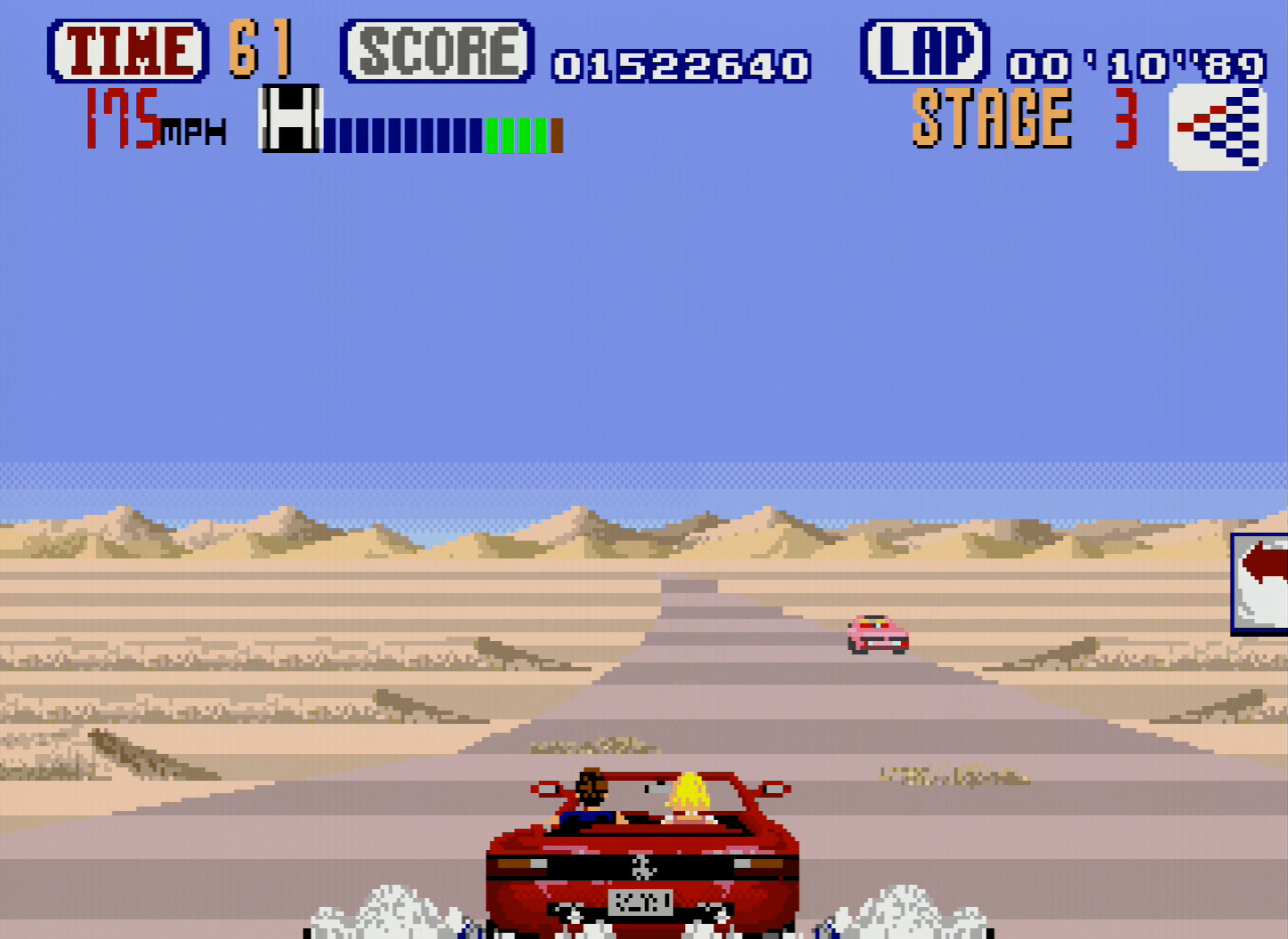 Genesis Review – Outrun – RetroGame Man