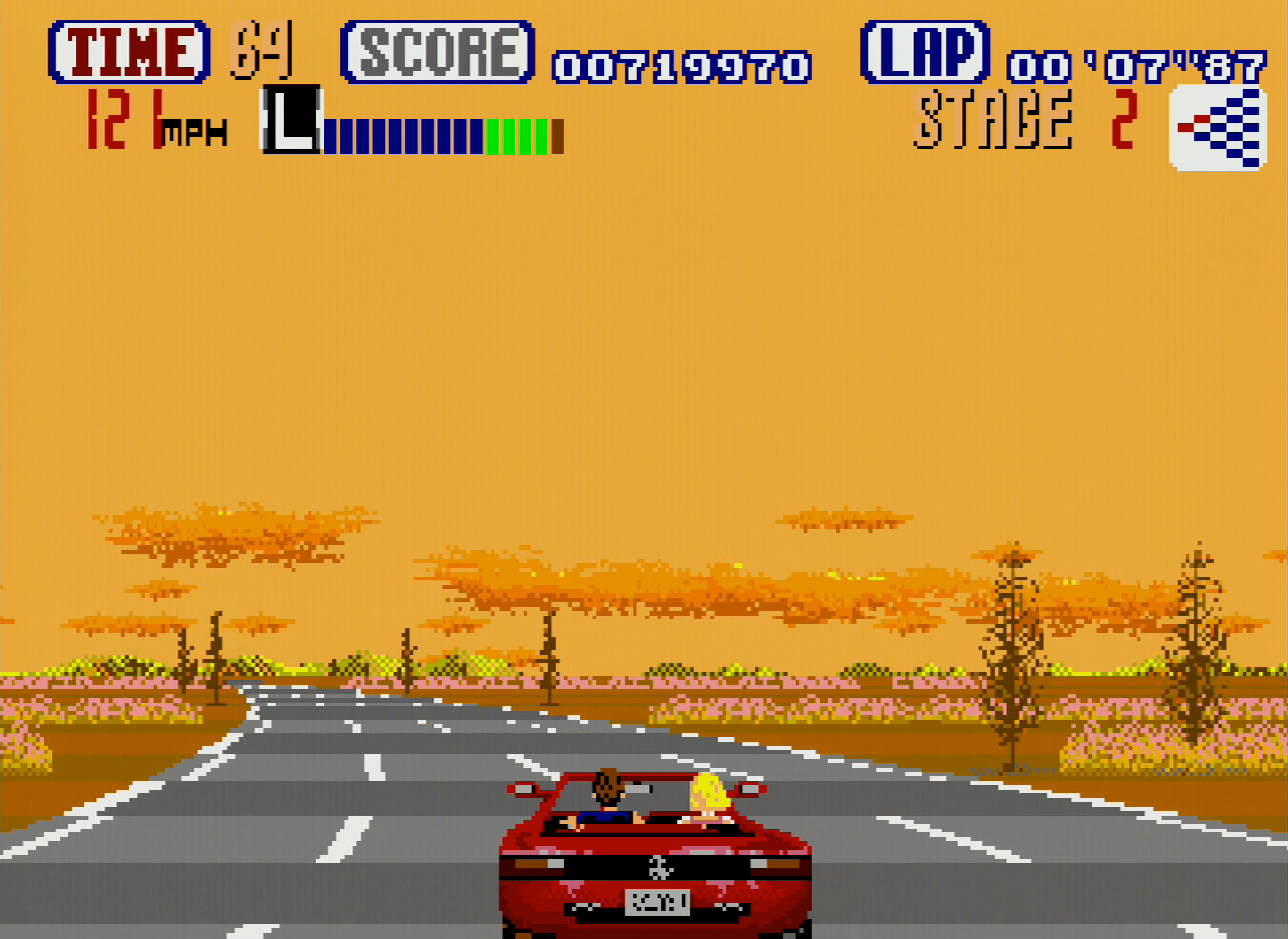 Genesis Review – Outrun – RetroGame Man