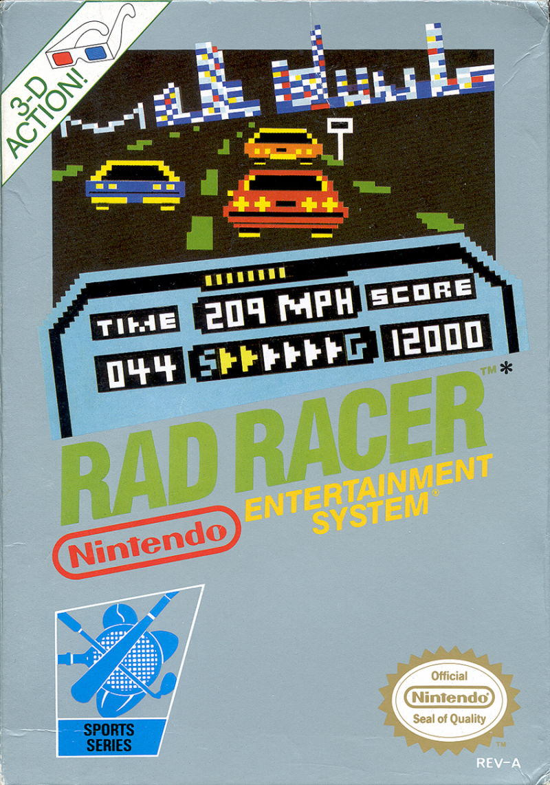 NES Review – Rad Racer – RetroGame Man