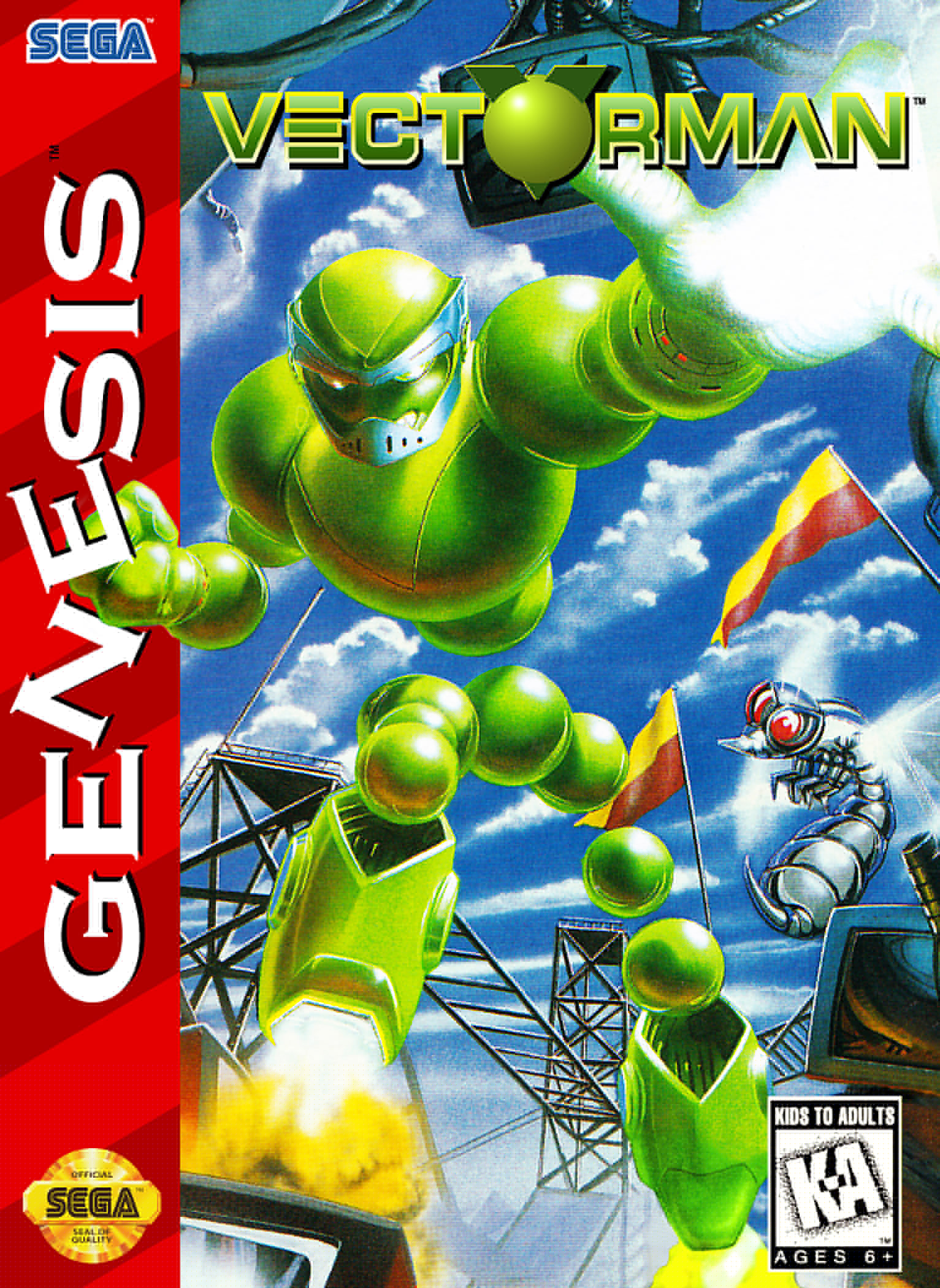 Genesis Review – Vector Man – RetroGame Man